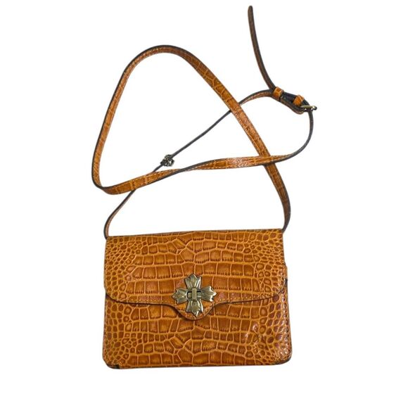 Patricia Nash | Bags | Patricia Nash Th Anniversary Croc Print Leather ...